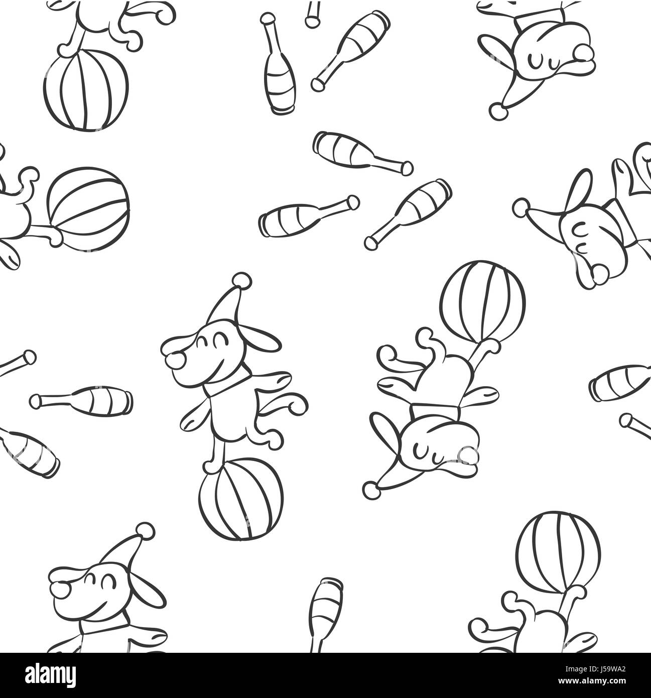 Dog cute flag Stock Vector Images - Alamy