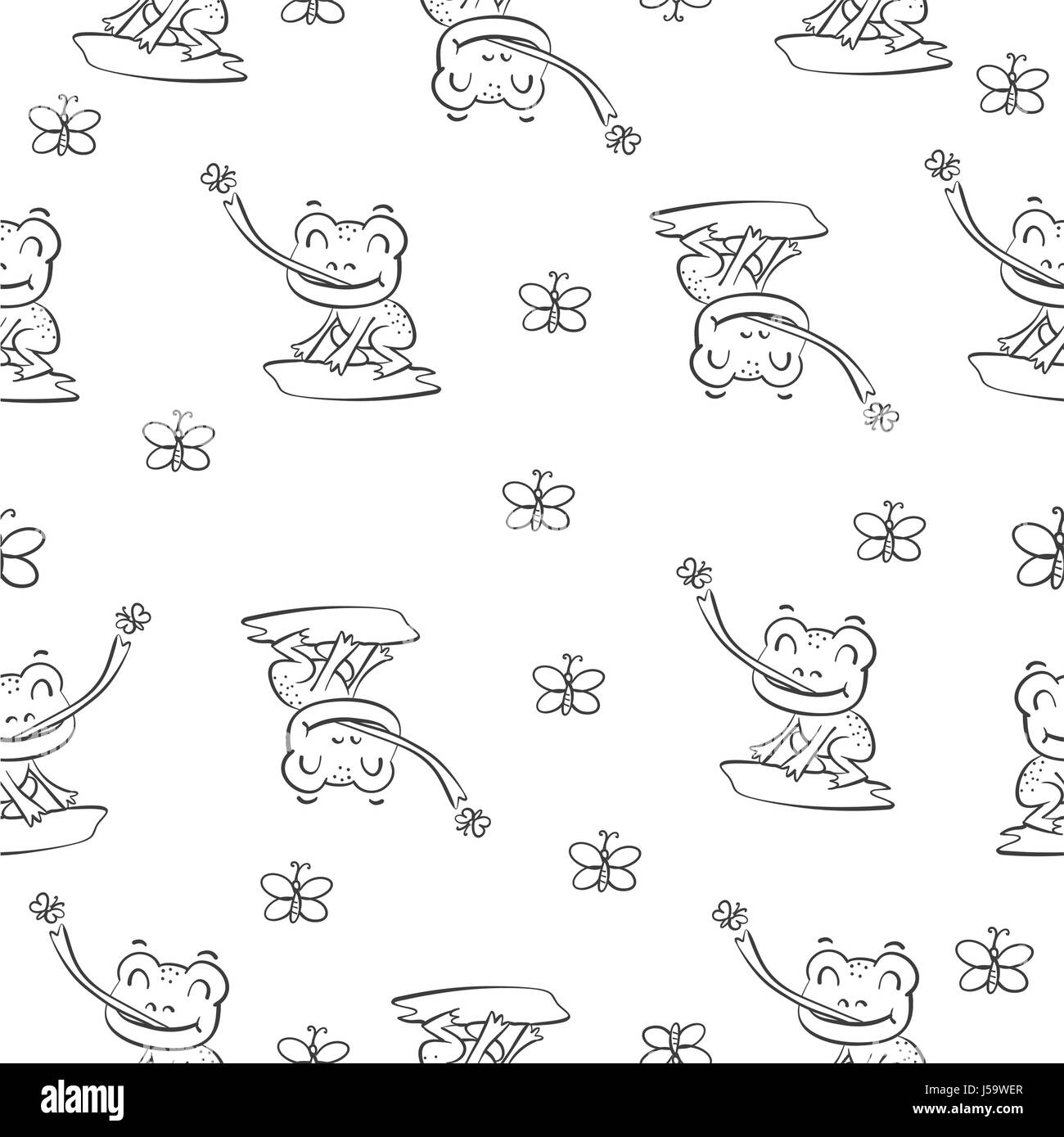 Rain frog Stock Vector Images - Alamy