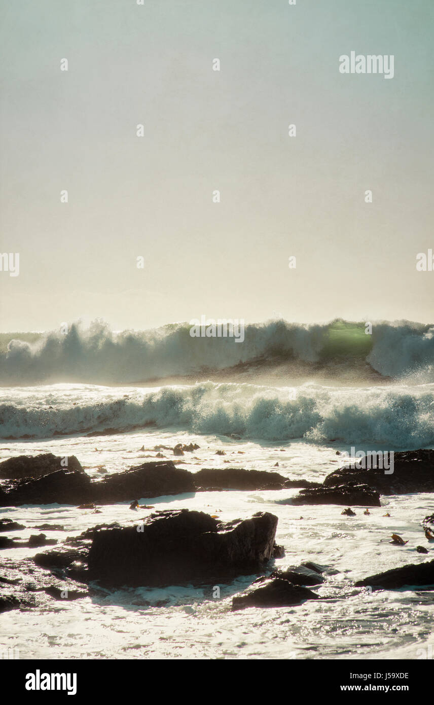Seascape Waves - Cape Town - South Africa Stock Photo - Alamy