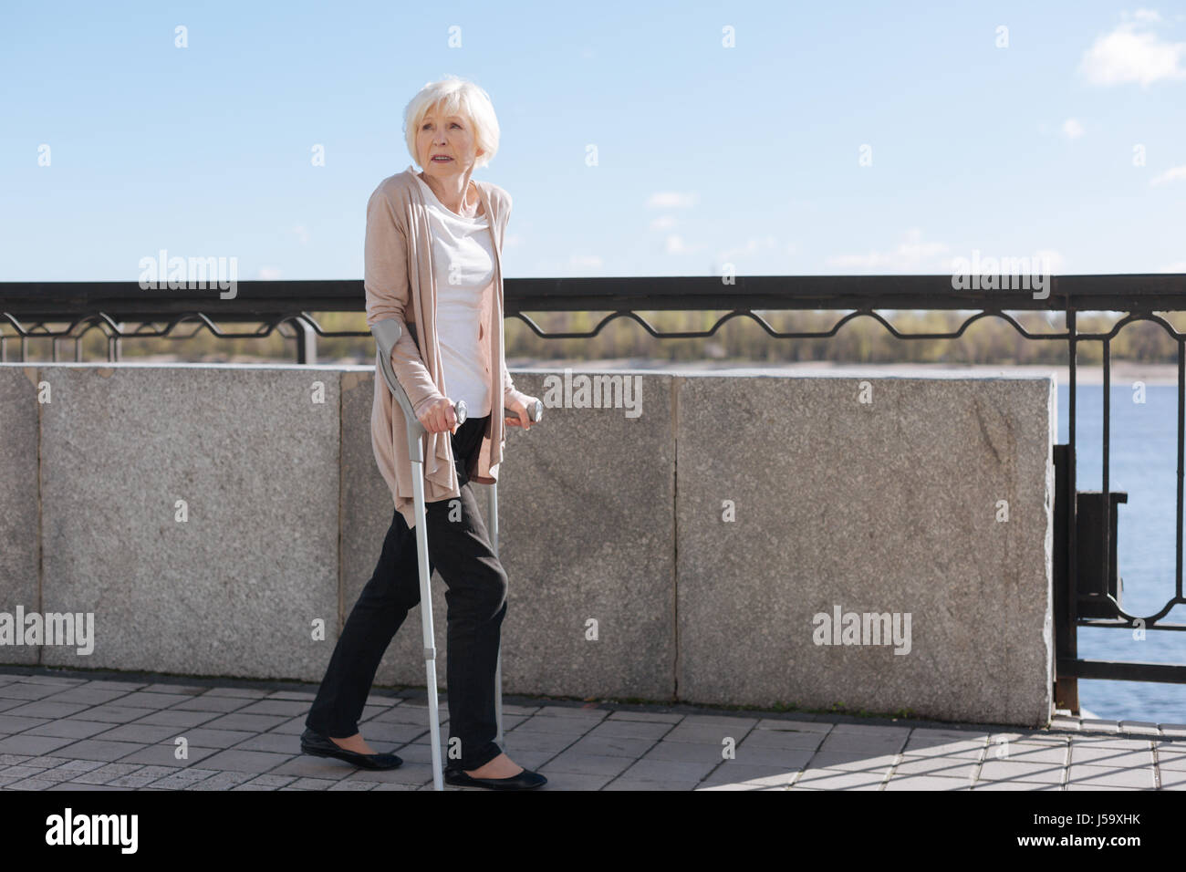 Senior lady hi-res stock photography and images - Alamy
