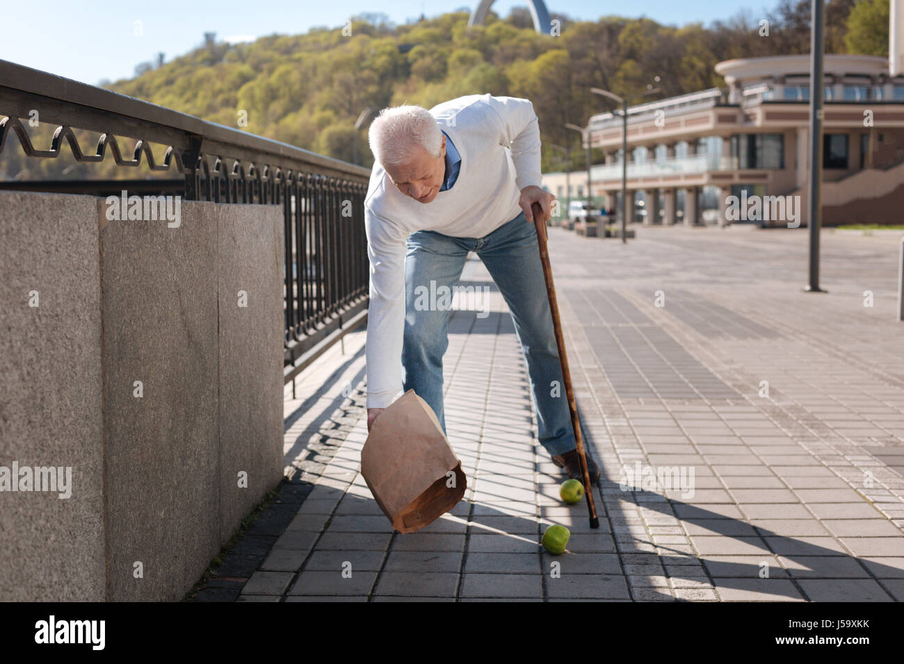 Dropping the bag hi-res stock photography and images - Alamy