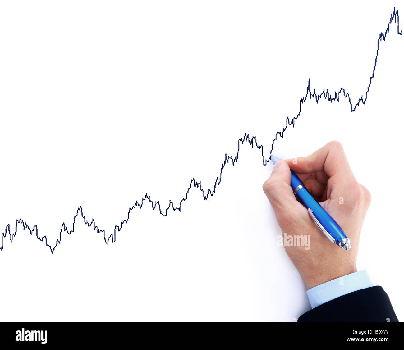 Hand drawing diagram Stock Photo - Alamy