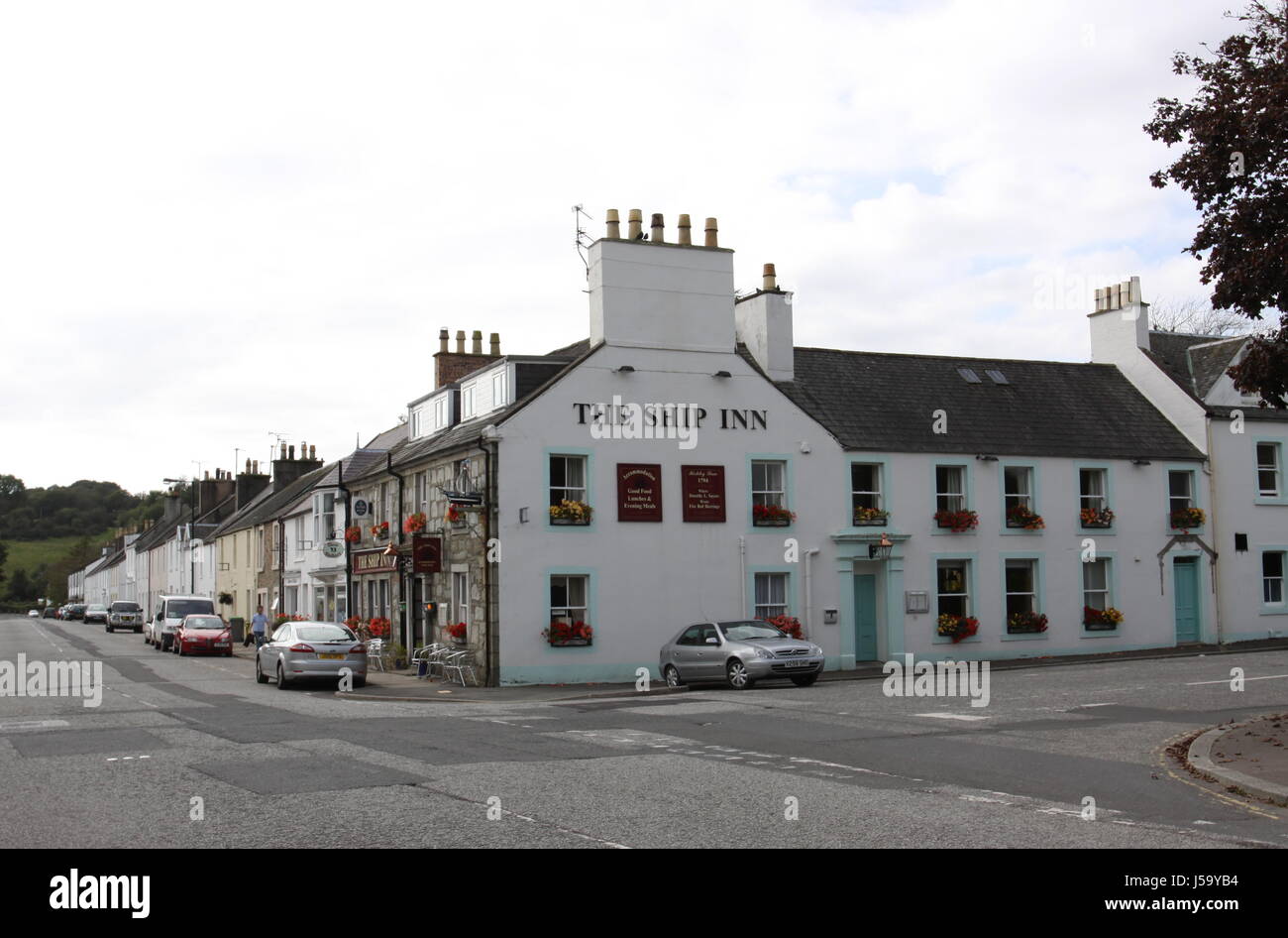 Exterior of The Ship Inn Gatehouse of Fleet Scotland September 2009 ...
