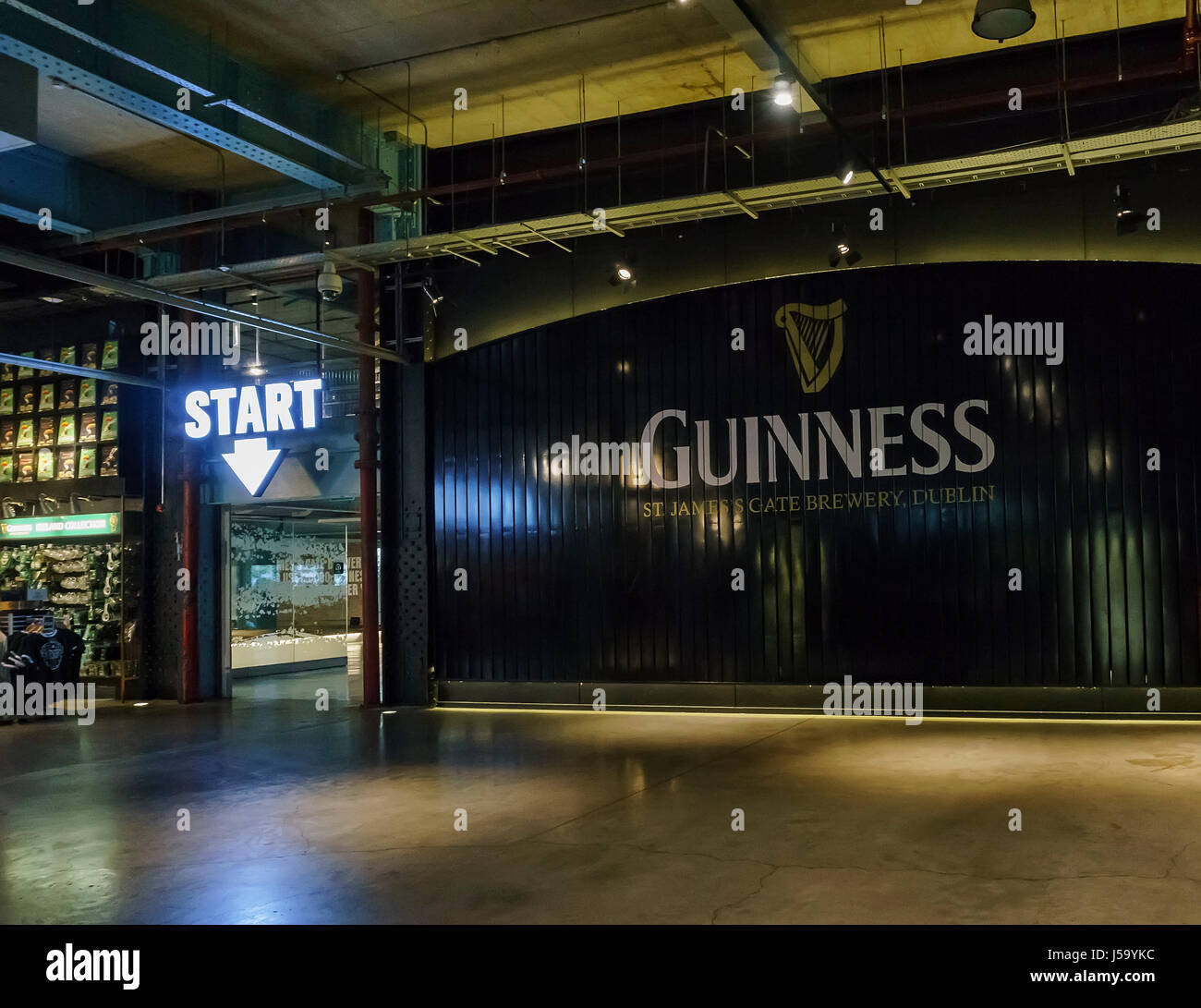 Guinness dublin storehouse interior hi-res stock photography and images ...