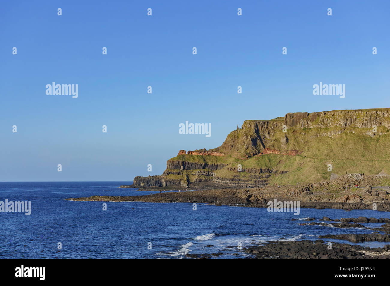 Ireland, MAY 8: The famous ancient volcanic eruption - Giant's Causeway ...