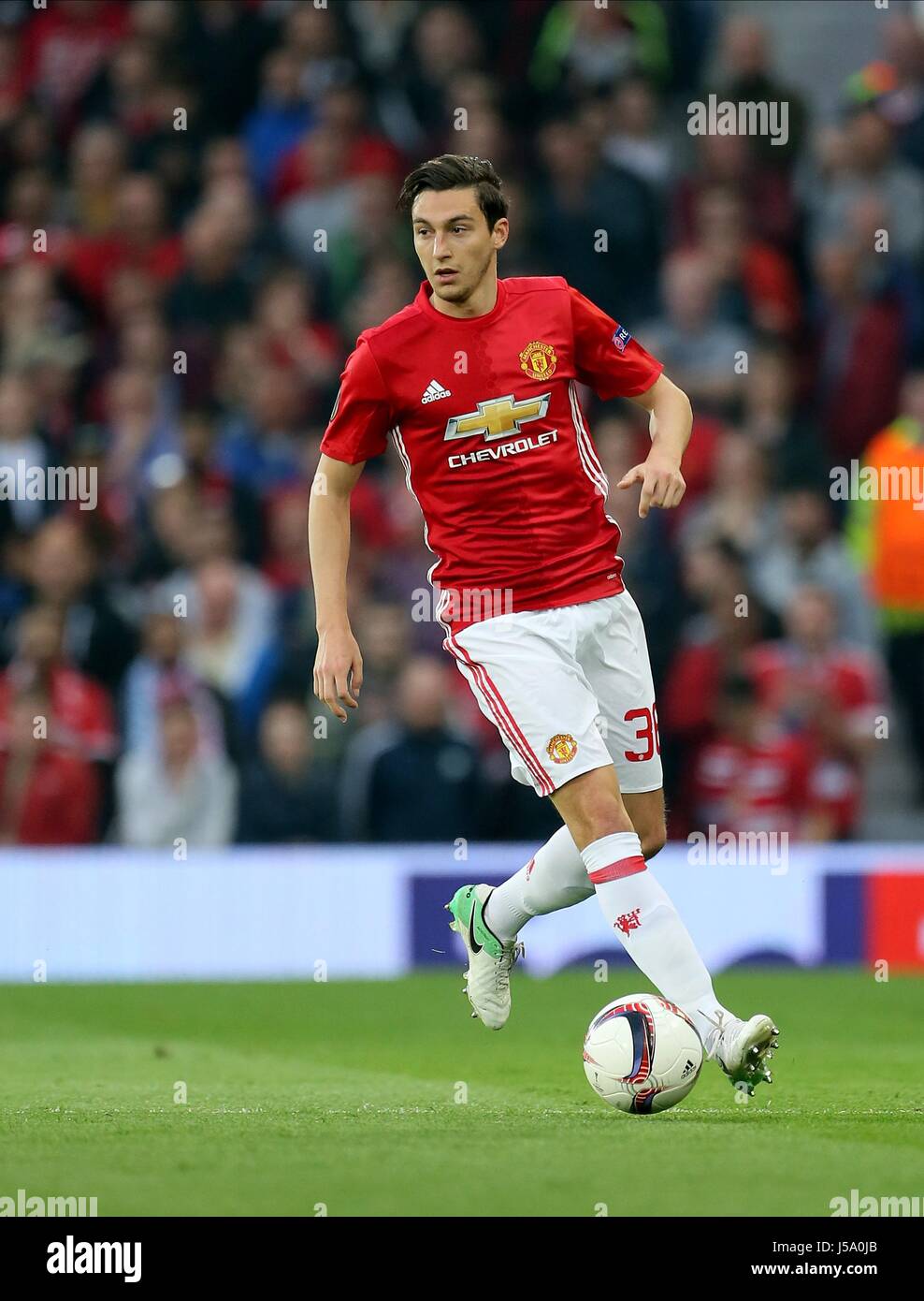 MATTEO DARMIAN MANCHESTER UNITED FC OLD TRAFFORD MANCHESTER ENGLAND 11 ...