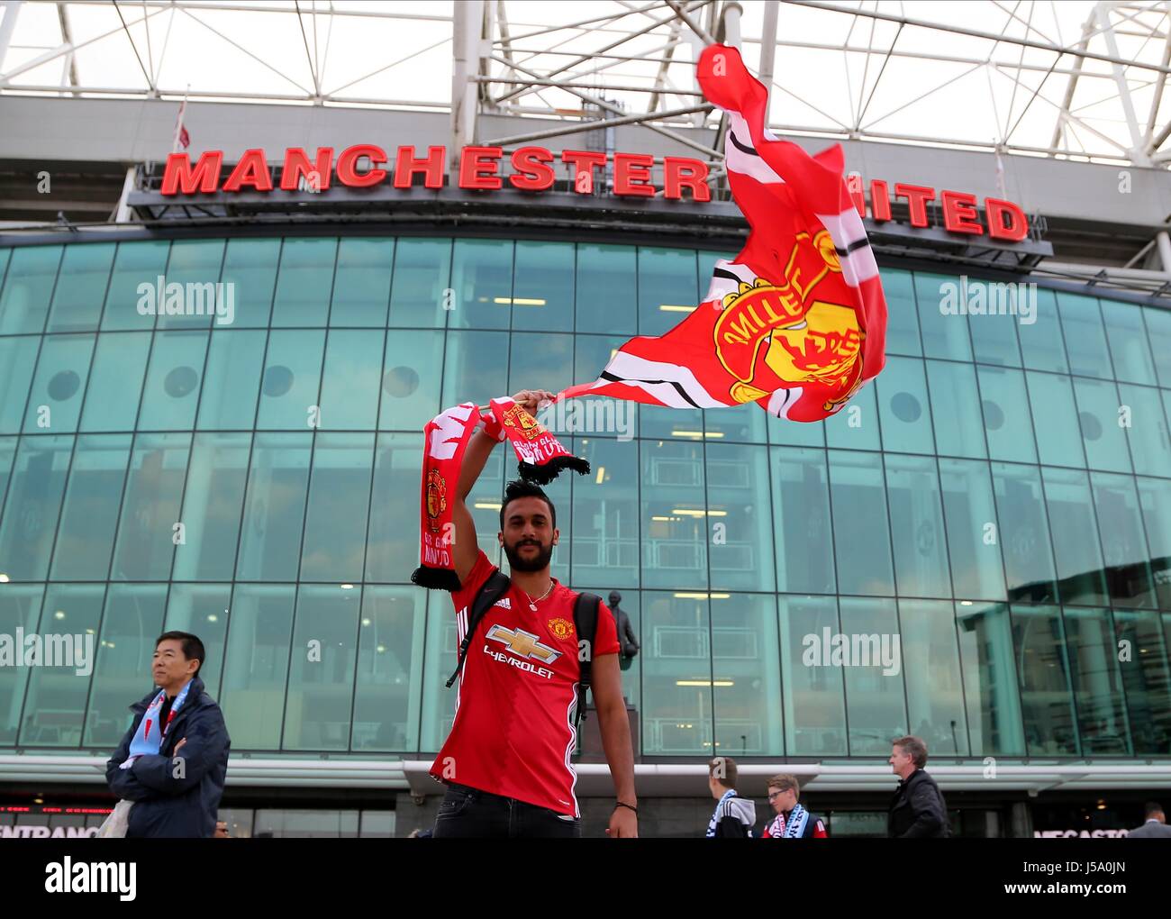 Football fan outside old hi-res stock photography and images - Alamy