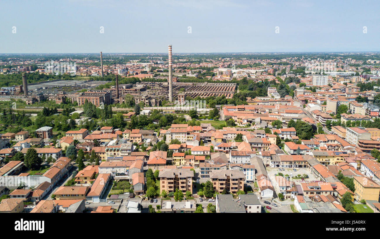 Aerial brianza industrial hi-res stock photography and images - Alamy