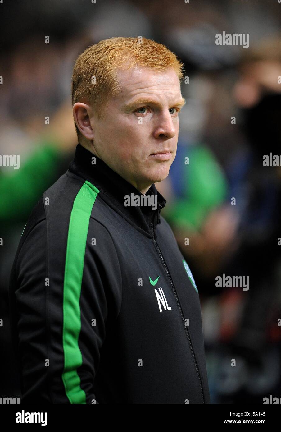 NEIL LENNON GLASGOW CELTIC MANAGER CELTIC PARK GLASGOW SCOTLAND 01 ...