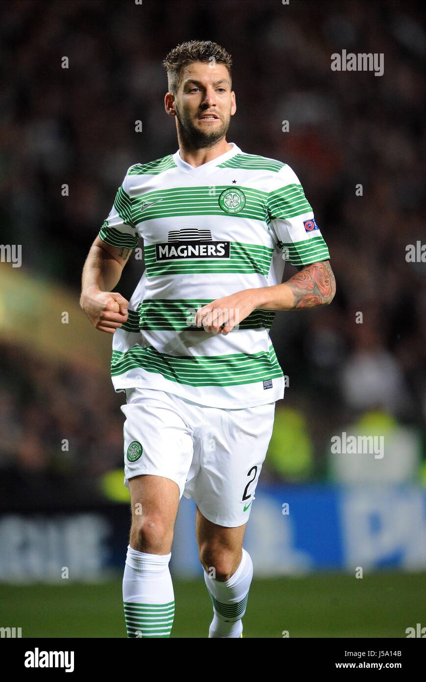 CHARLIE MULGREW GLASGOW CELTIC FC CELTIC PARK GLASGOW SCOTLAND 01 ...