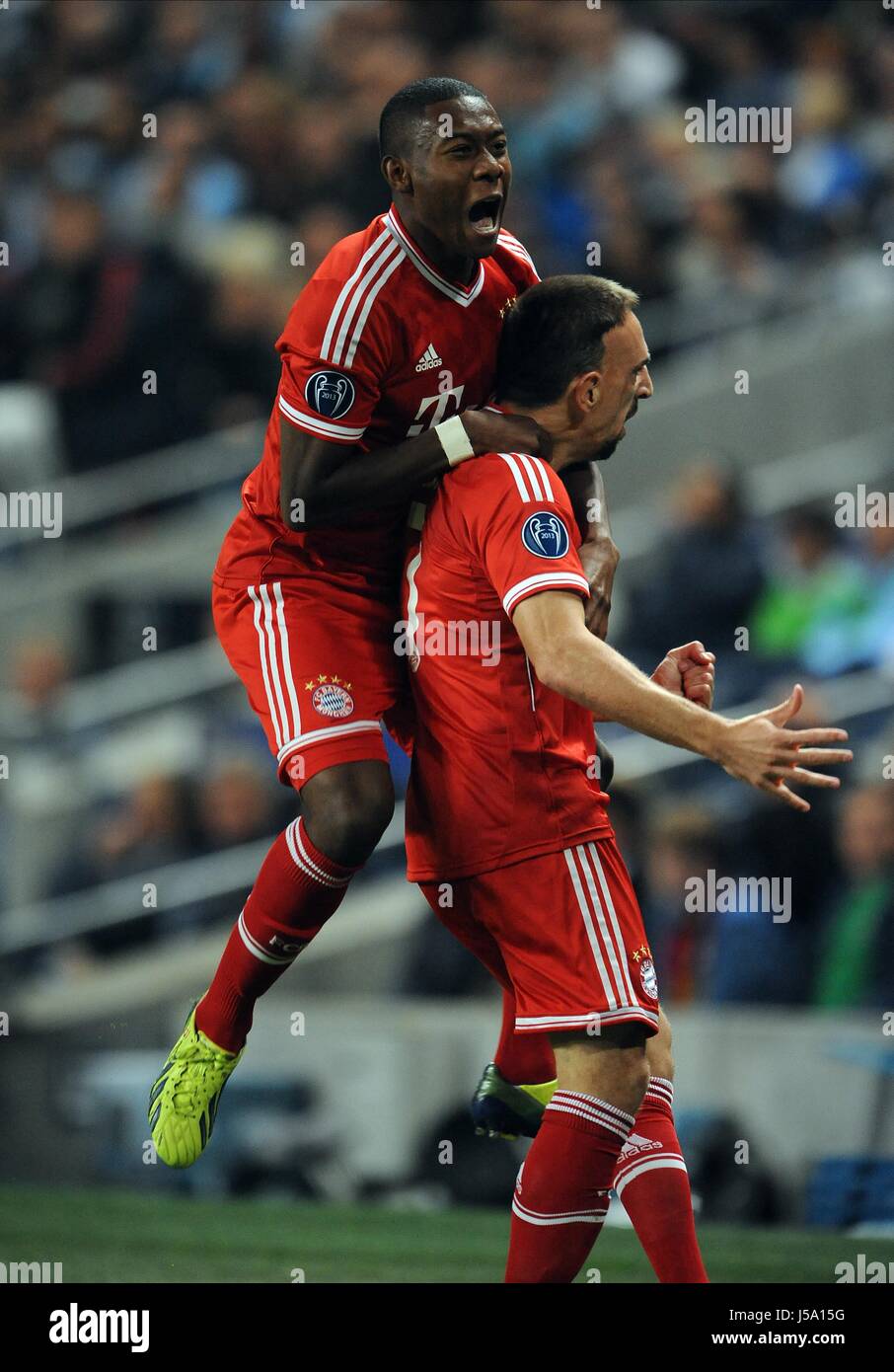 DAVID ALABA & FRANCK RIBERY MANCHESTER CITY V BAYERN MUNIC ETIHAD ...