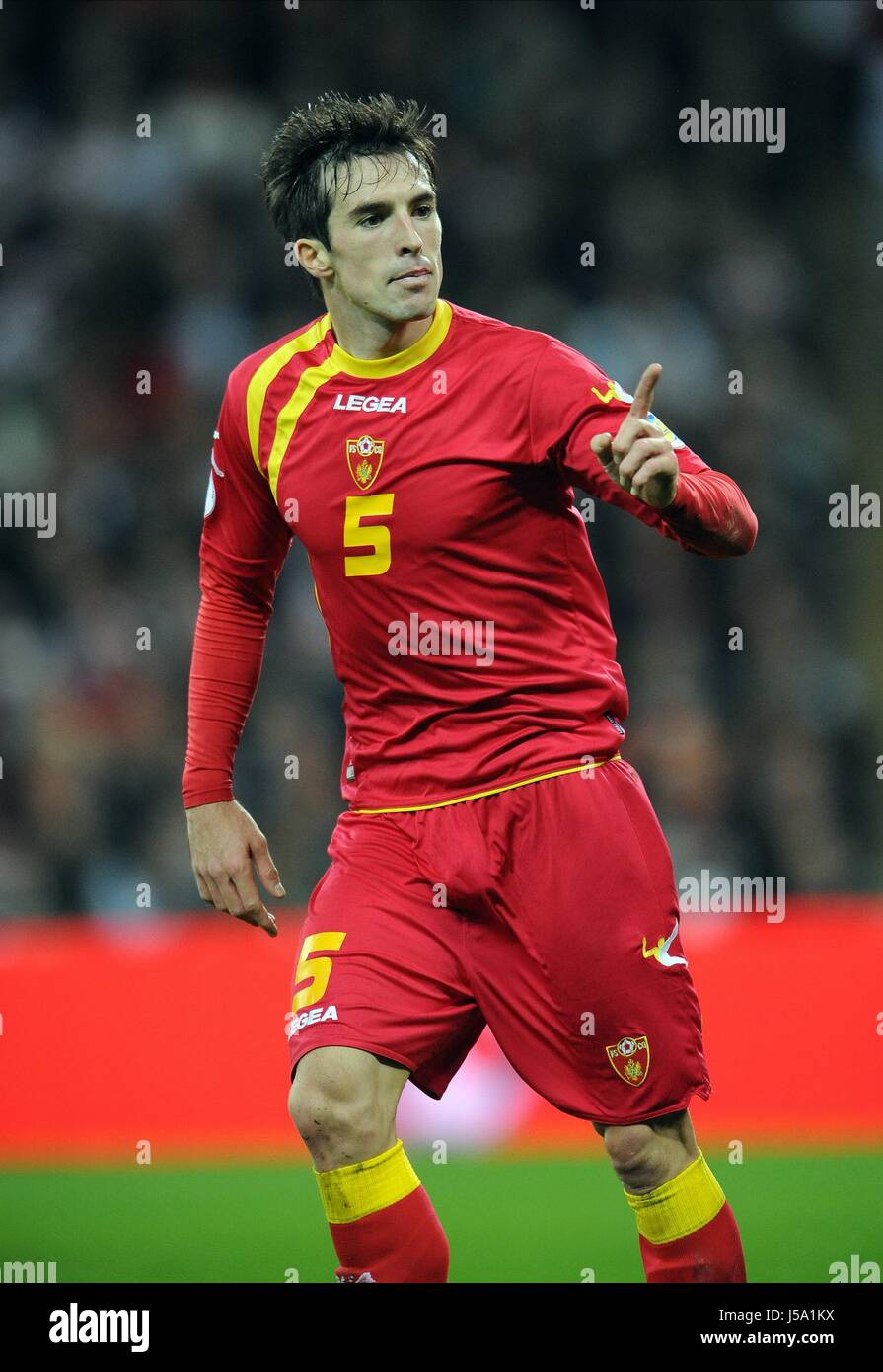 VLADIMIR VOLKOV MONTENEGRO WEMBLEY STADIUM LONDON ENGLAND 11 October ...