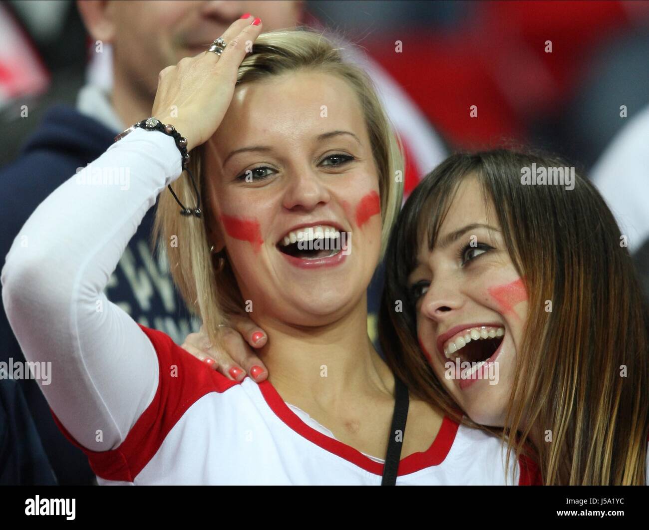 POLISH FANS ENGLAND V POLAND ENGLAND V POLAND WEMBLEY STADIUM LONDON ...