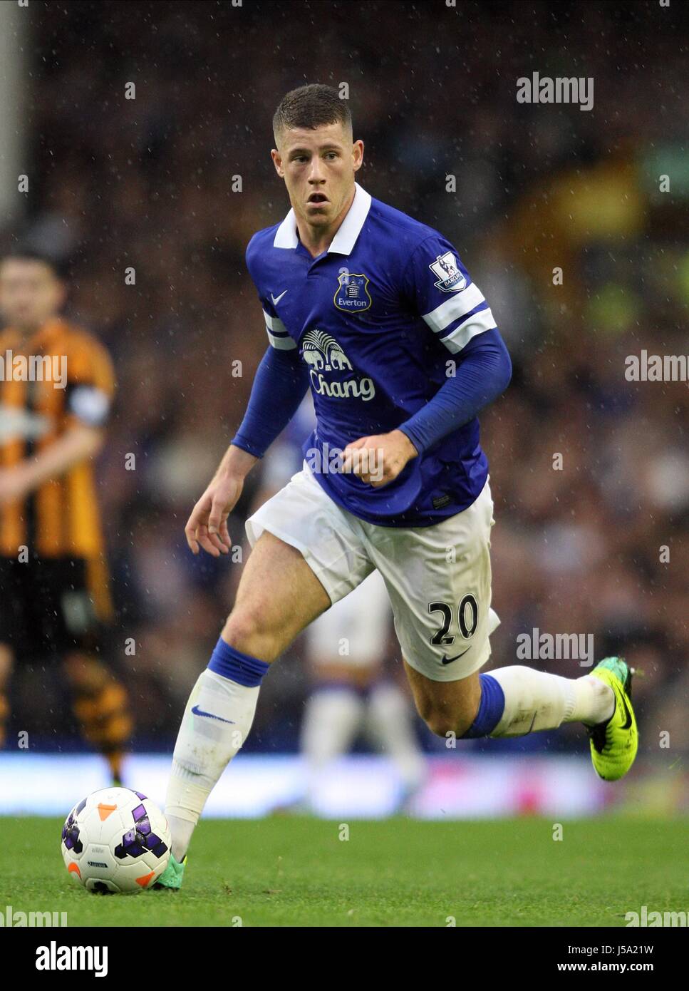 ROSS BARKLEY EVERTON FC GOODISON PARK LIVERPOOL ENGLAND 19 October 2013 ...