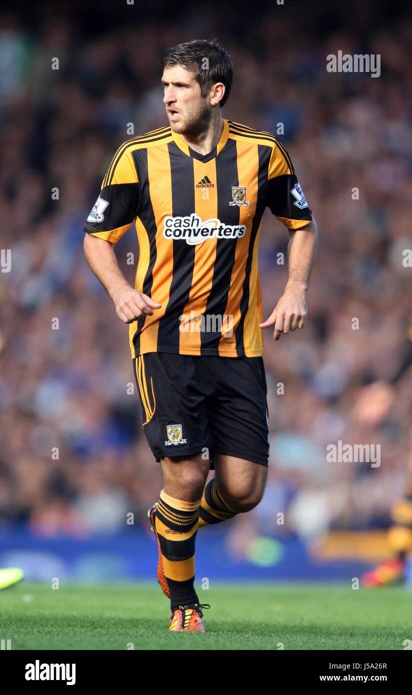 DANNY GRAHAM HULL CITY FC HULL CITY FC GOODISON PARK LIVERPOOL ENGLAND ...