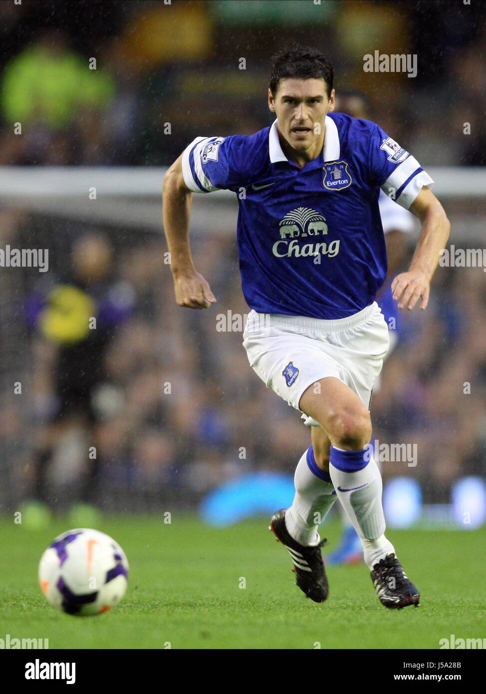 GARETH BARRY EVERTON FC EVERTON FC GOODISON PARK LIVERPOOL ENGLAND 19 ...