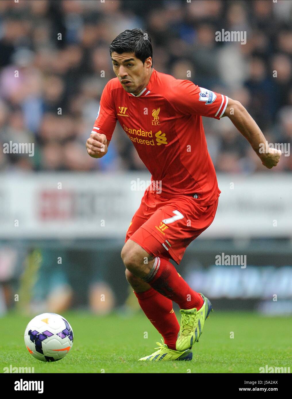 LUIS SUAREZ LIVERPOOL FC LIVERPOOL FC ST JAMES PARK NEWCASTLE ENGLAND ...