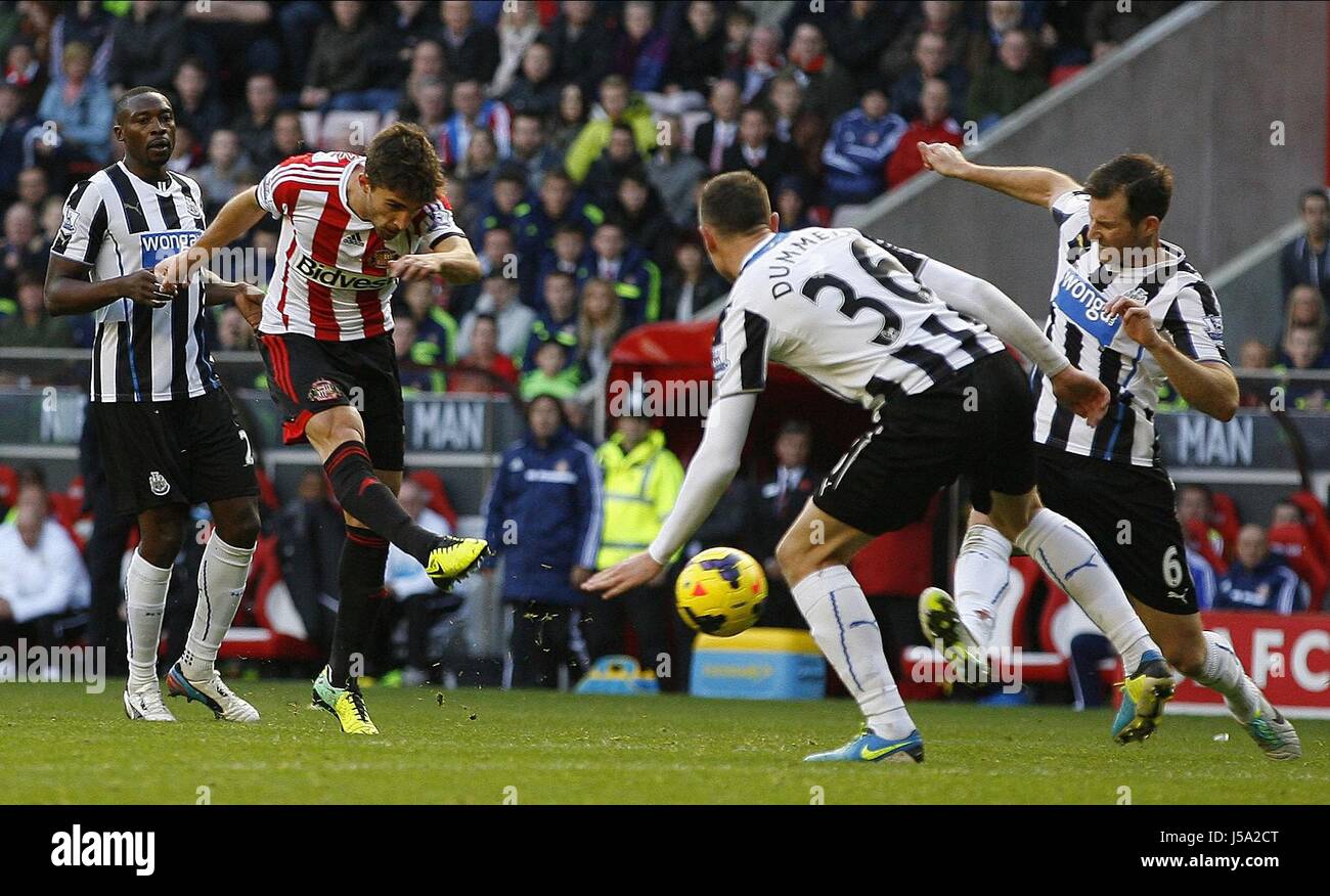 FABIO BORINI SCORES WINNER SUNDERLAND V NEWCASTLE UNITED STADIUM OF ...