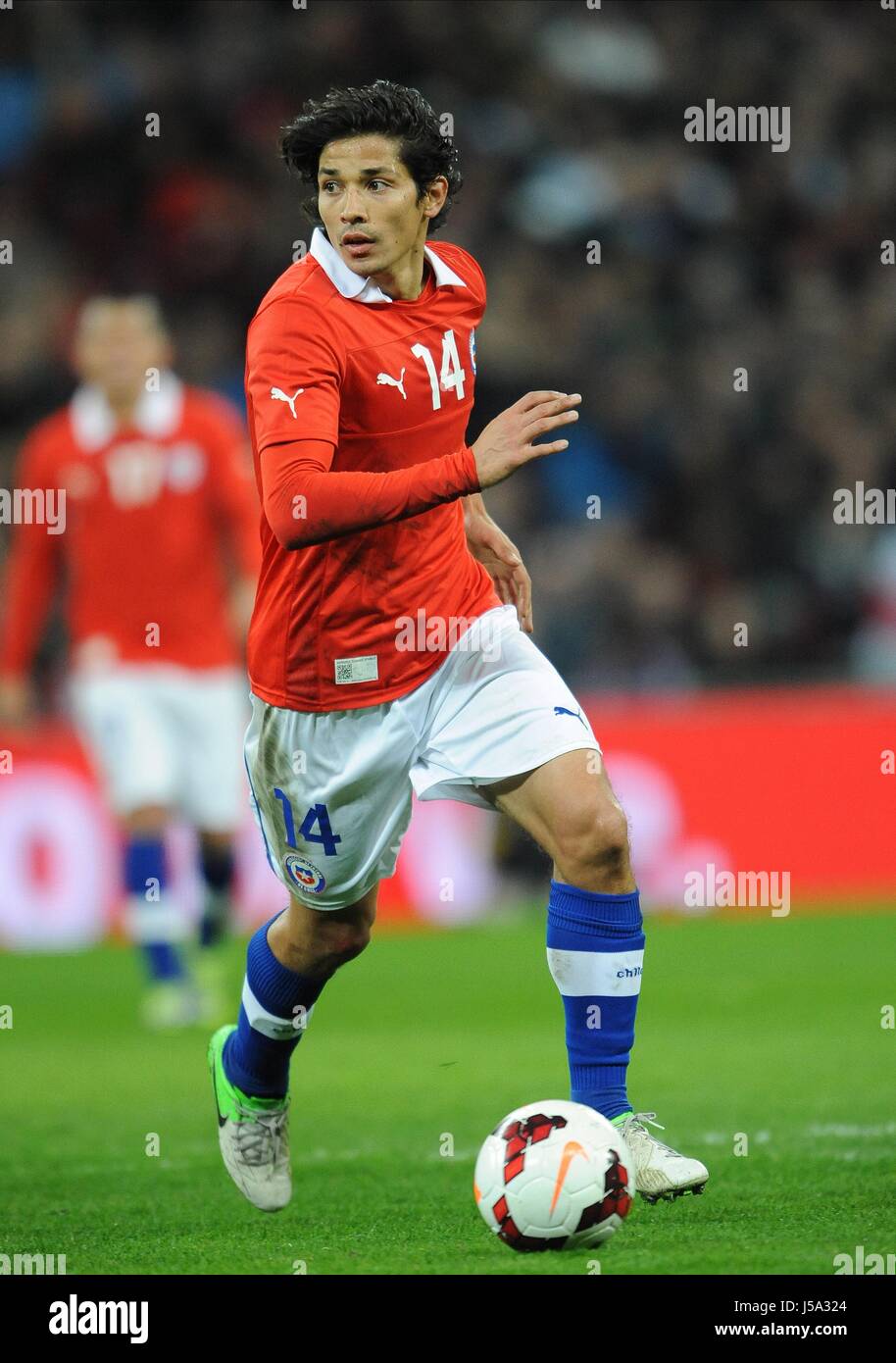 MATIAS FERNANDEZ CHILE CHILE WEMBLEY STADIUM LONDON ENGLAND 15 November ...