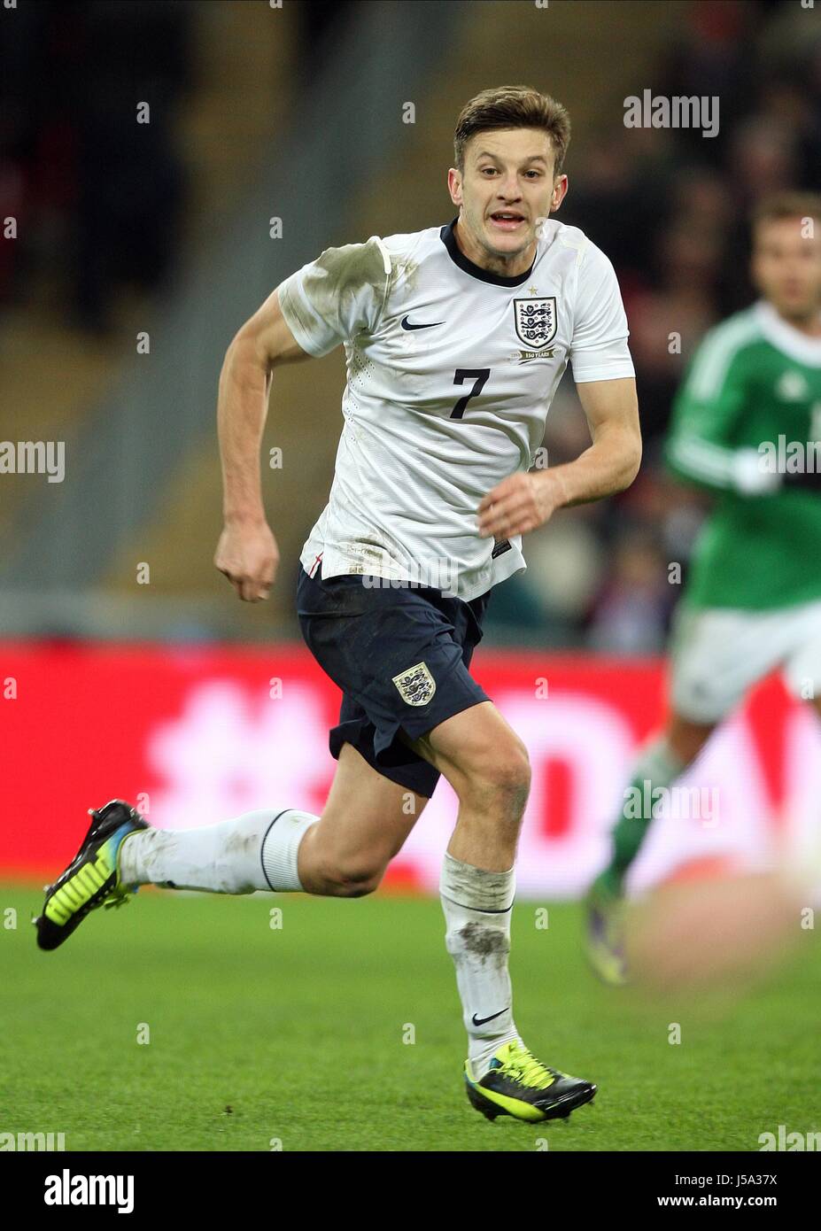 ADAM LALLANA ENGLAND SOUTHAMPTON FC ENGLAND & SOUTHAMPTON FC WEMBLEY ...