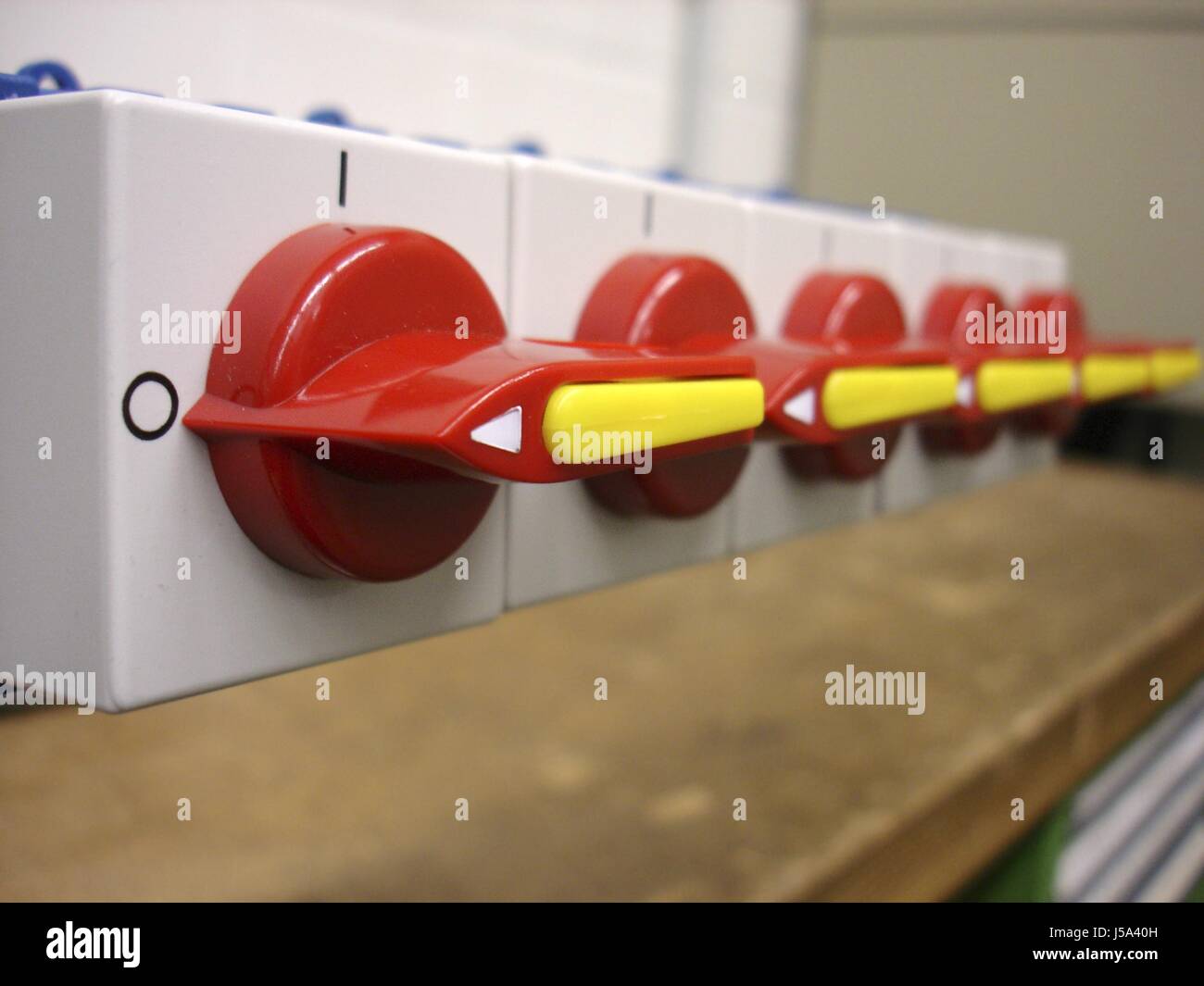 industry engineering row electric switch direction idea perspective ...