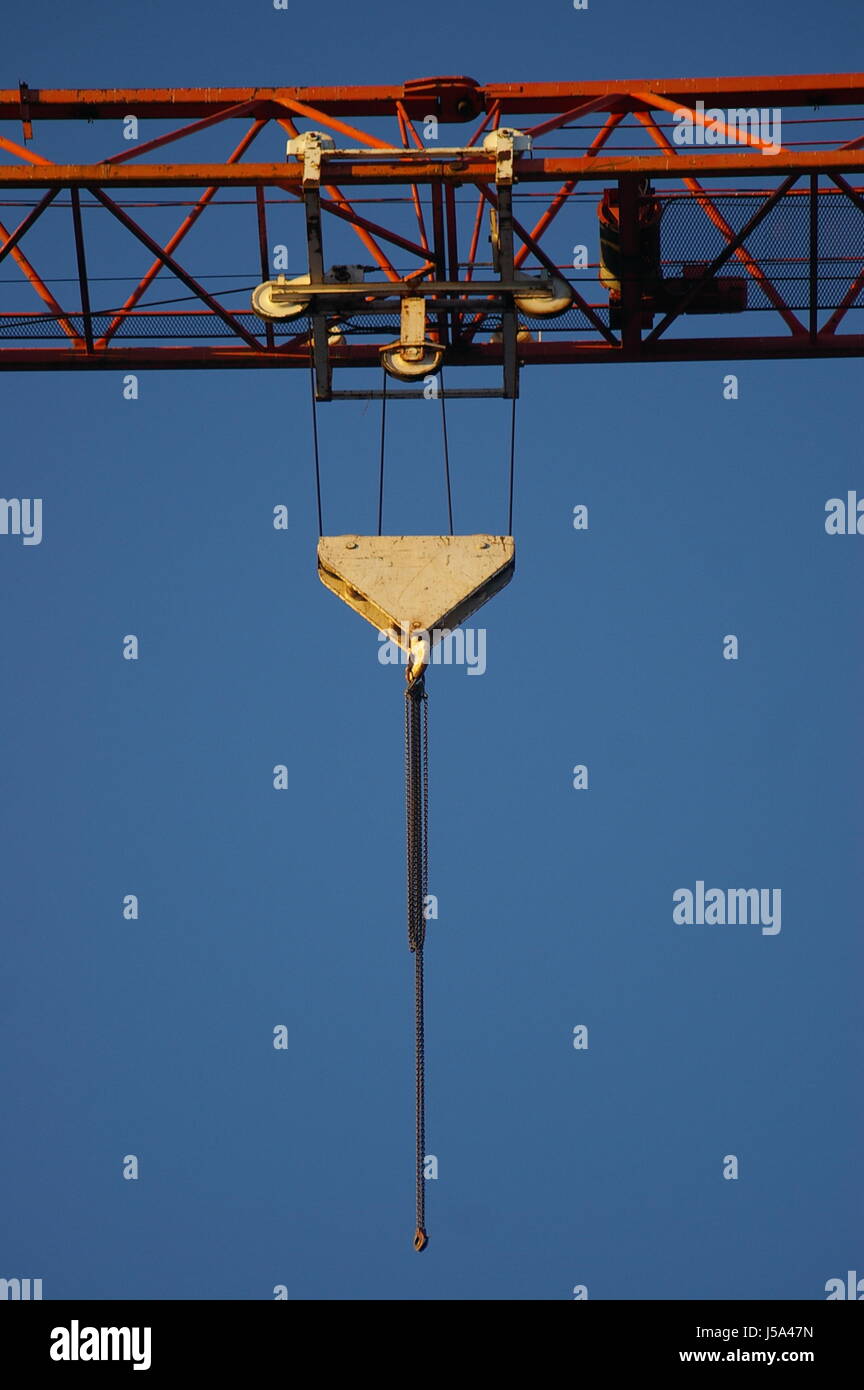 blue workplace chain new building hook construction industry filigree ...