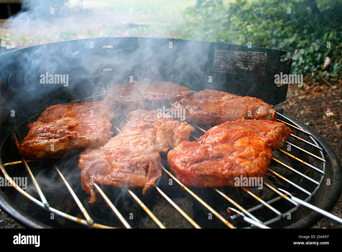 meat on the grill Stock Photo - Alamy