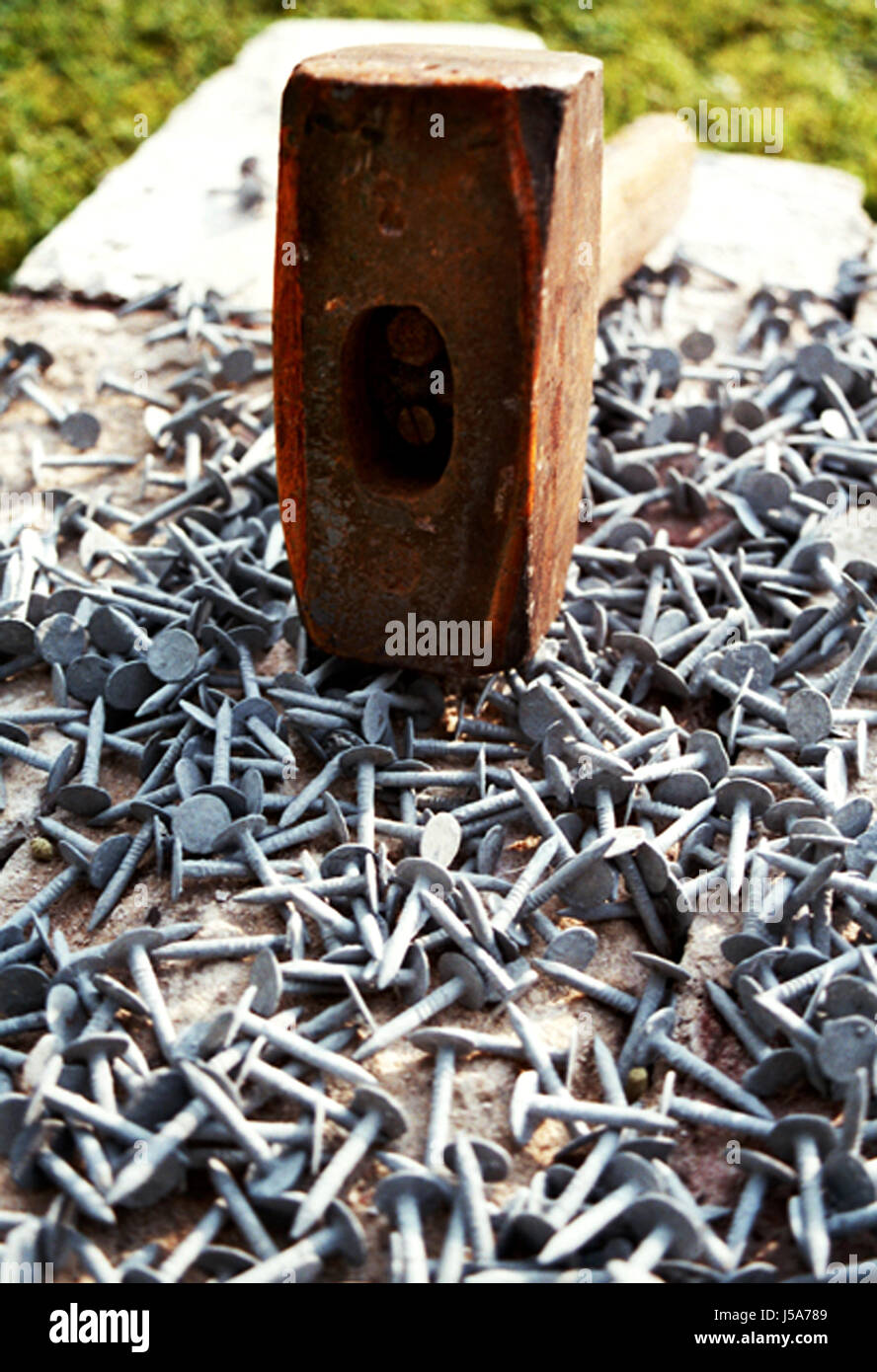tool craftsman tradesman handicraftsman iron steel metal rusty rust ...
