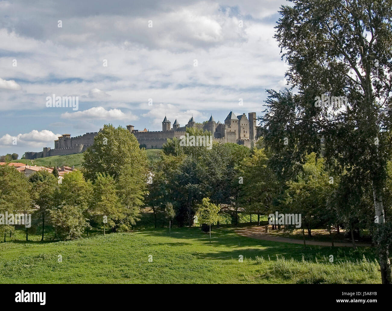 city town tree trees green old town europe france towers fortress world ...
