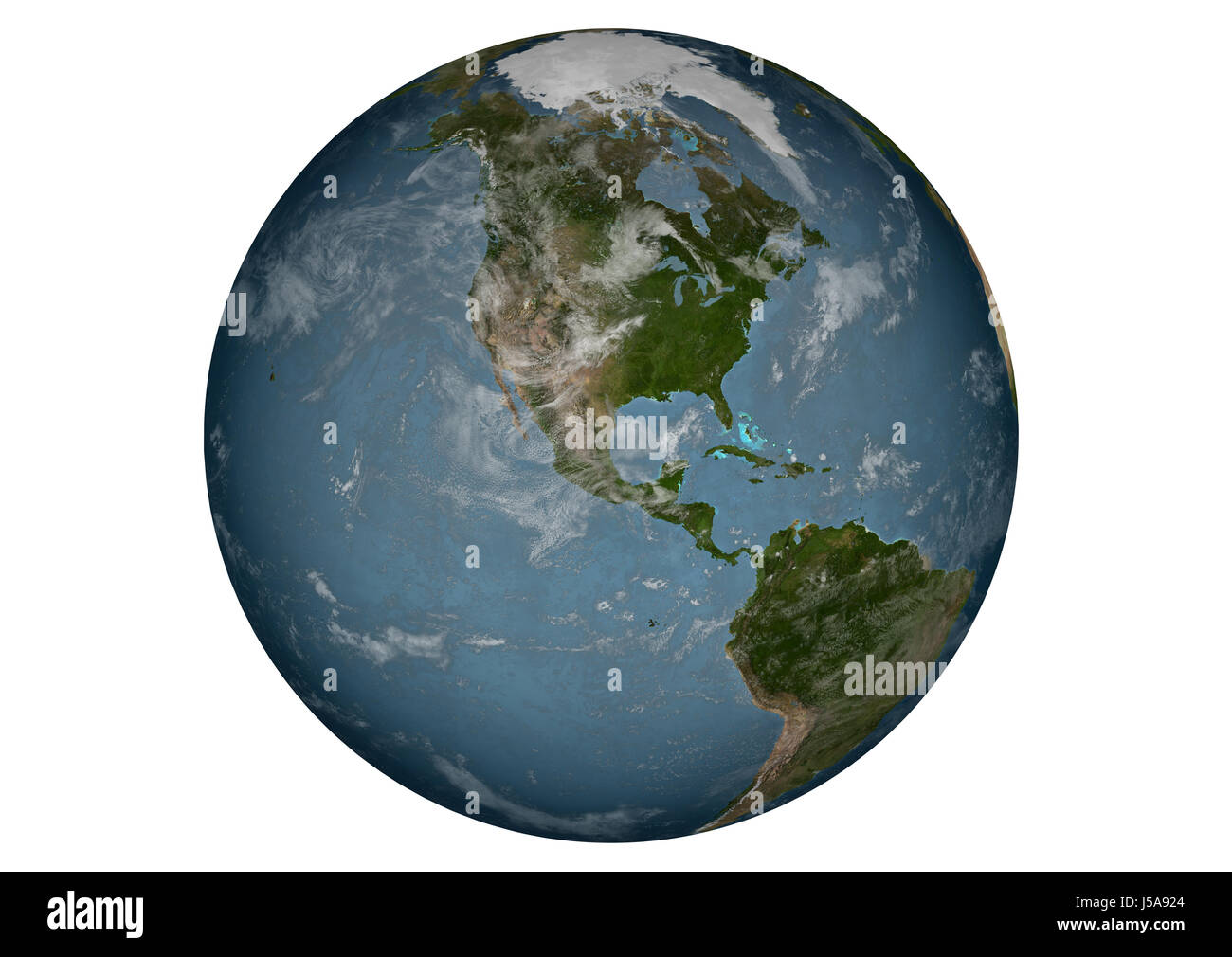 America north pole Cut Out Stock Images & Pictures - Alamy