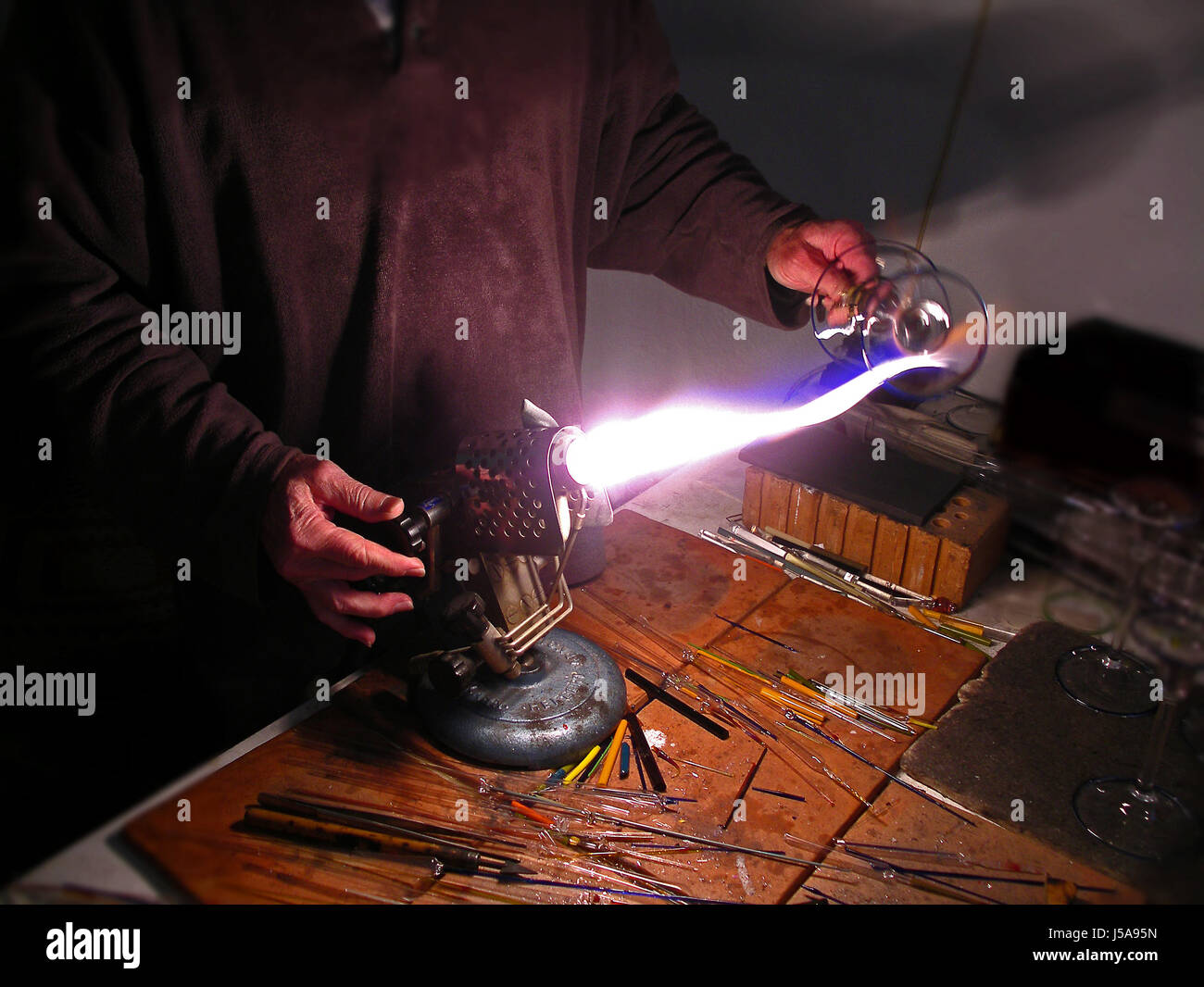 blue shine shines bright lucent light serene luminous hand hands tool ...