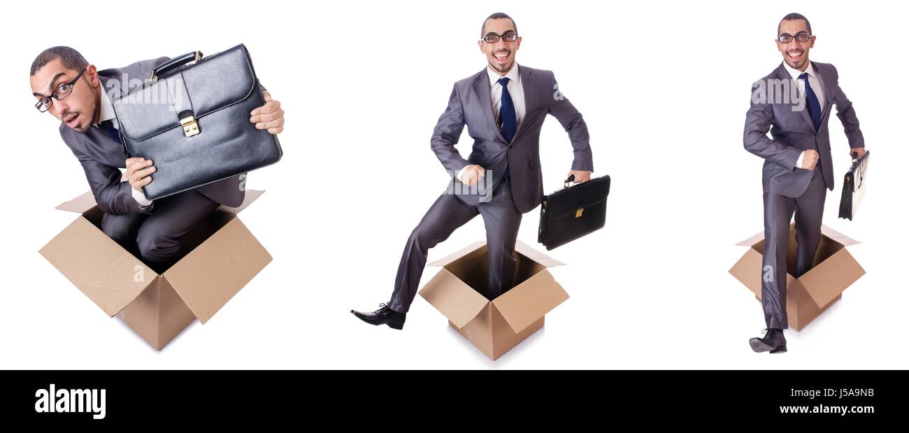 Thinking out of box concept Stock Photo - Alamy