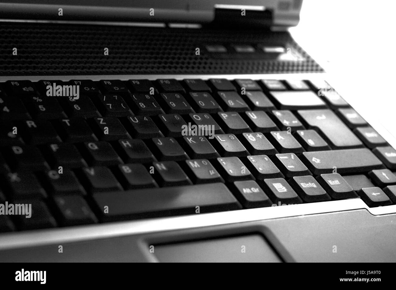 notebook keyboard 03 Stock Photo - Alamy