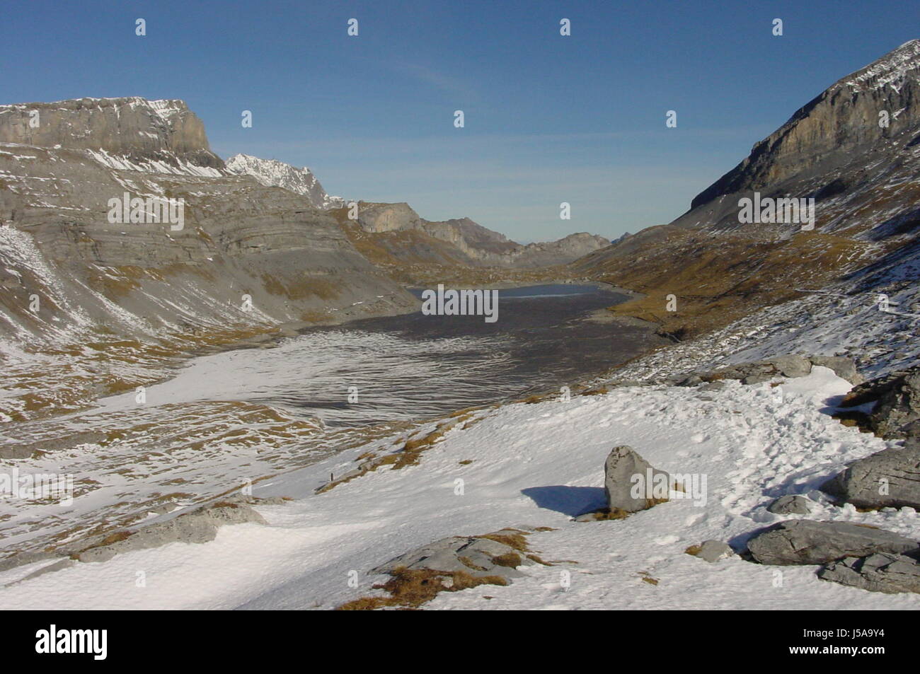 mountains switzerland mountain lake valais salt water sea ocean water ...