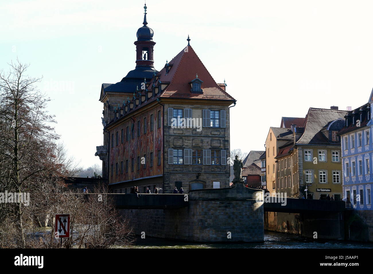 bamberg - historisches rathaus Stock Photo - Alamy