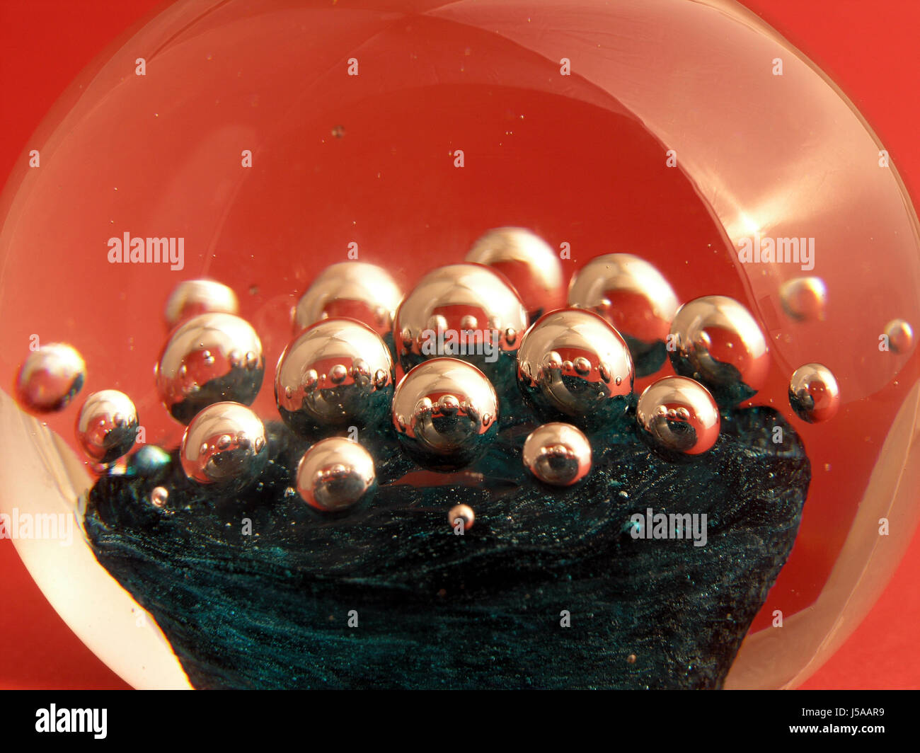 Glass paperweight bubbles hi-res stock photography and images - Alamy