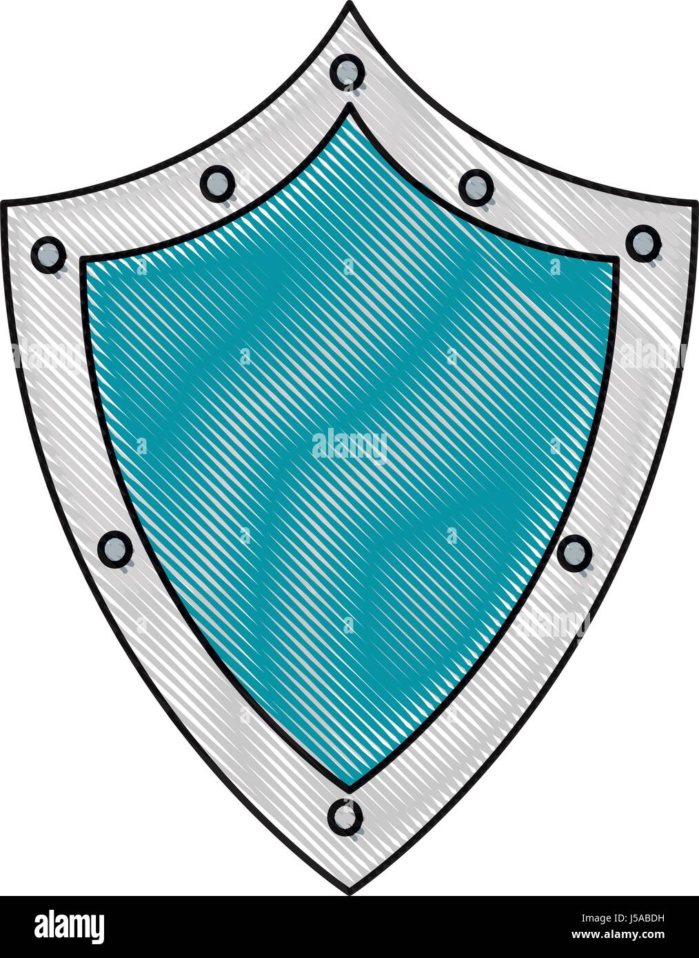 Shield drawing Stock Vector Images - Alamy