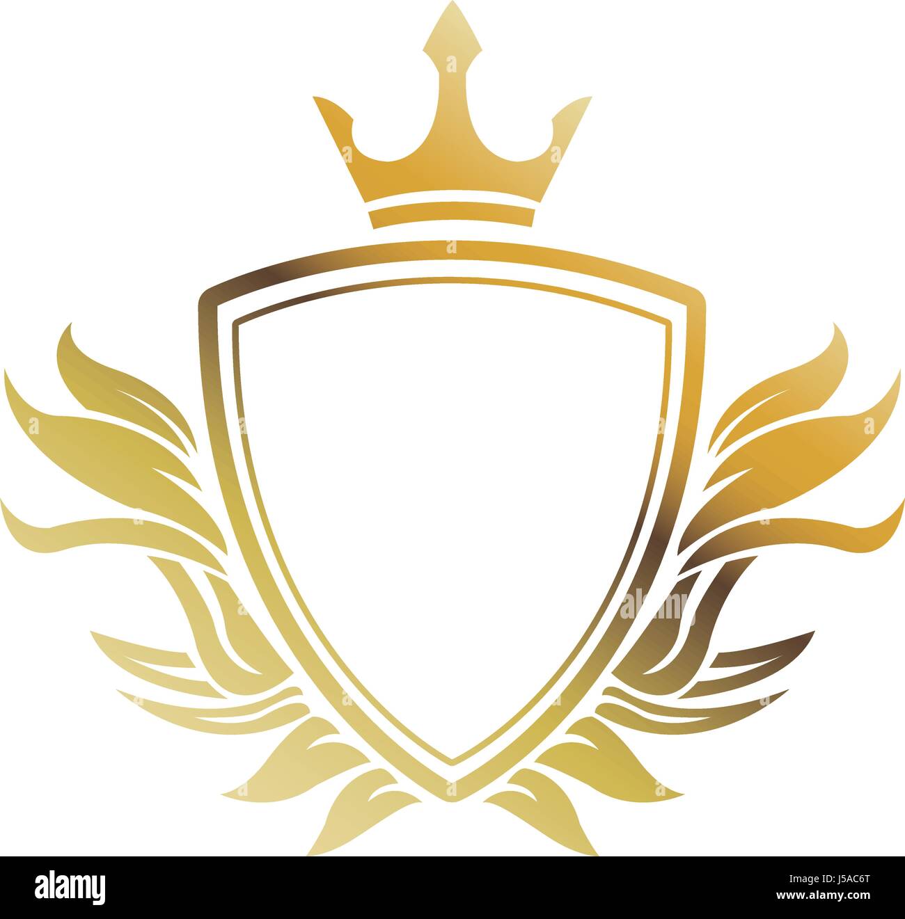 golden shield crown heraldic luxury frame decoration. emblem ornament ... golden shield crown heraldic luxury frame decoration. emblem ornament ...