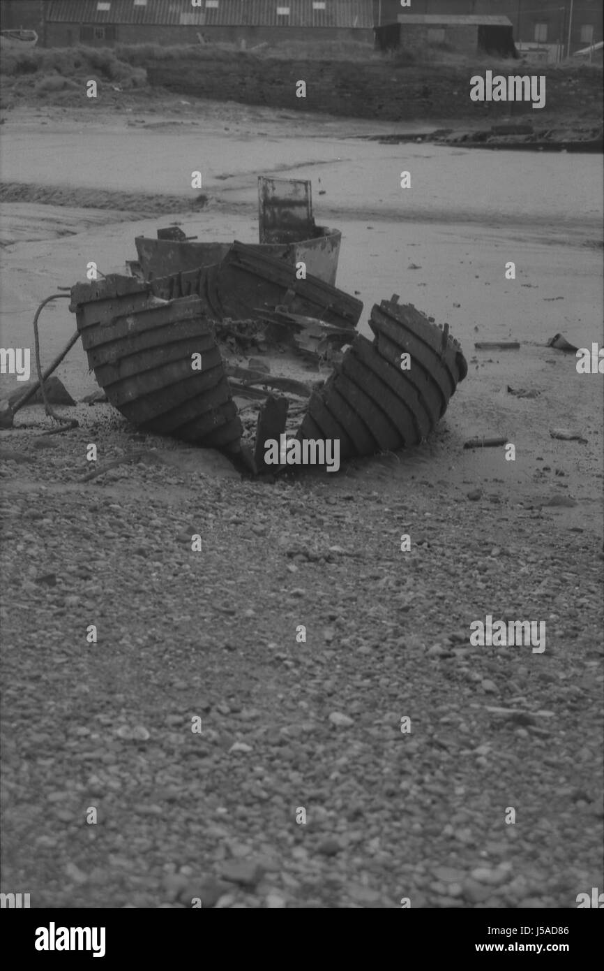 Useless boat Black and White Stock Photos & Images - Alamy