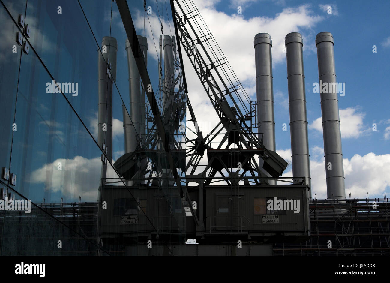 industry then and now Stock Photo - Alamy