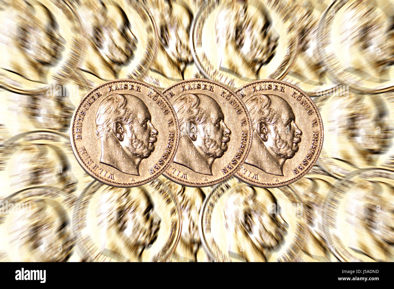 currency golden coins true german collection of coins empire ...