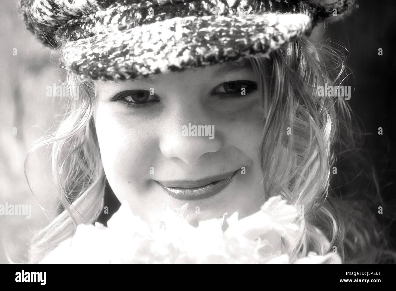 a small smile Stock Photo - Alamy