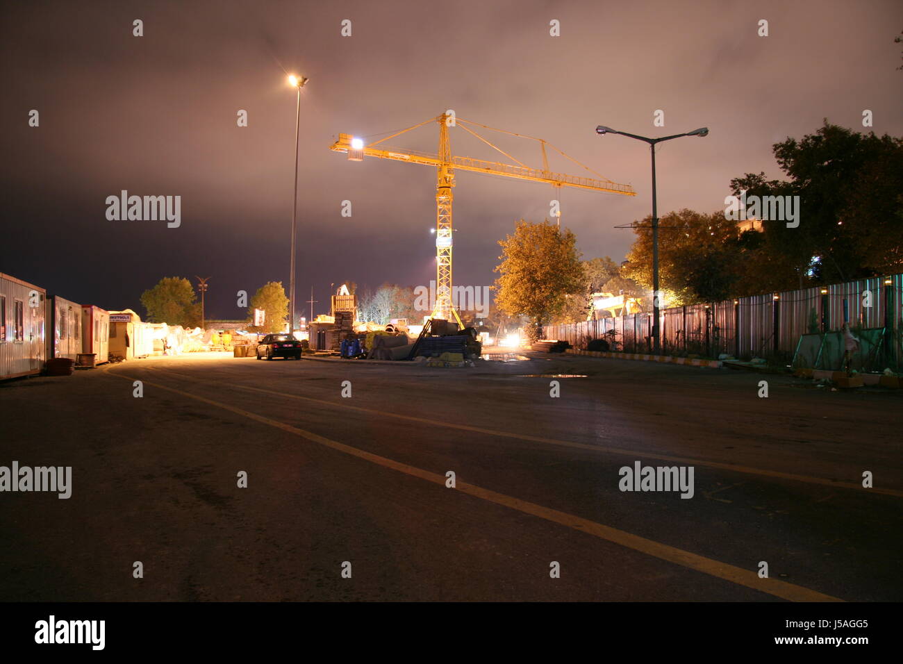 night nighttime evening tendency hoarding container containers ...