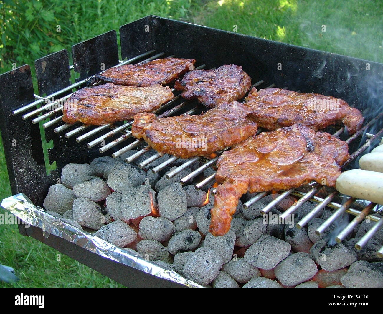 summer summerly fire conflagration grill barbecue barbeque bbq bar-b-q ...