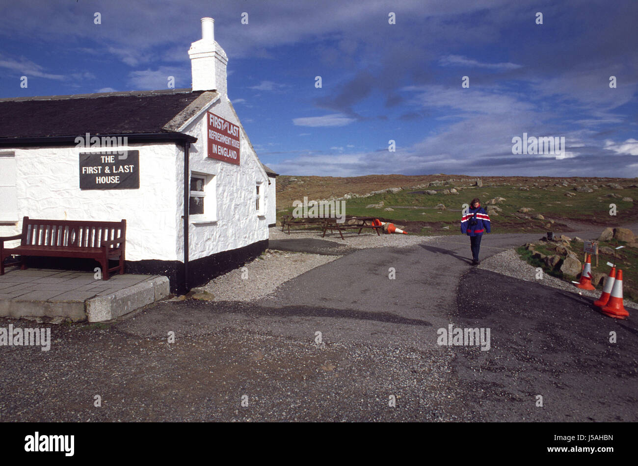 the first and last house Stock Photo - Alamy