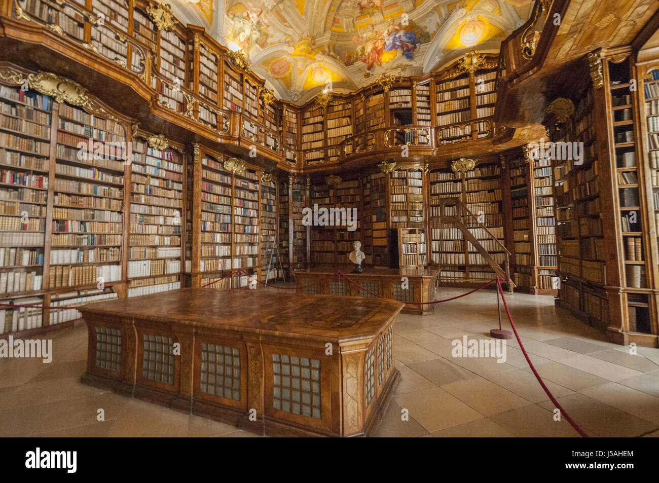 St florian monastery library hi-res stock photography and images - Alamy
