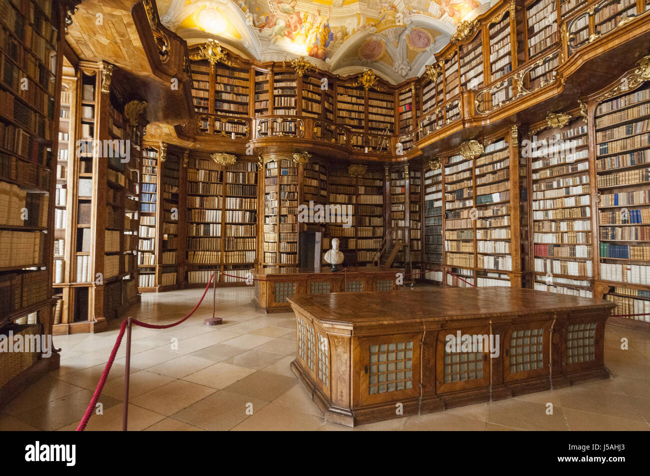 St florian monastery library hi-res stock photography and images - Alamy