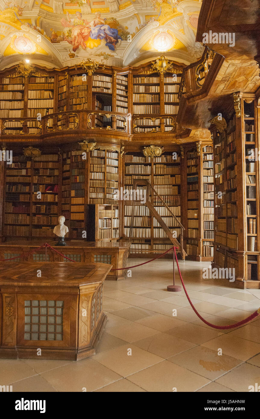 St florian monastery library hi-res stock photography and images - Alamy