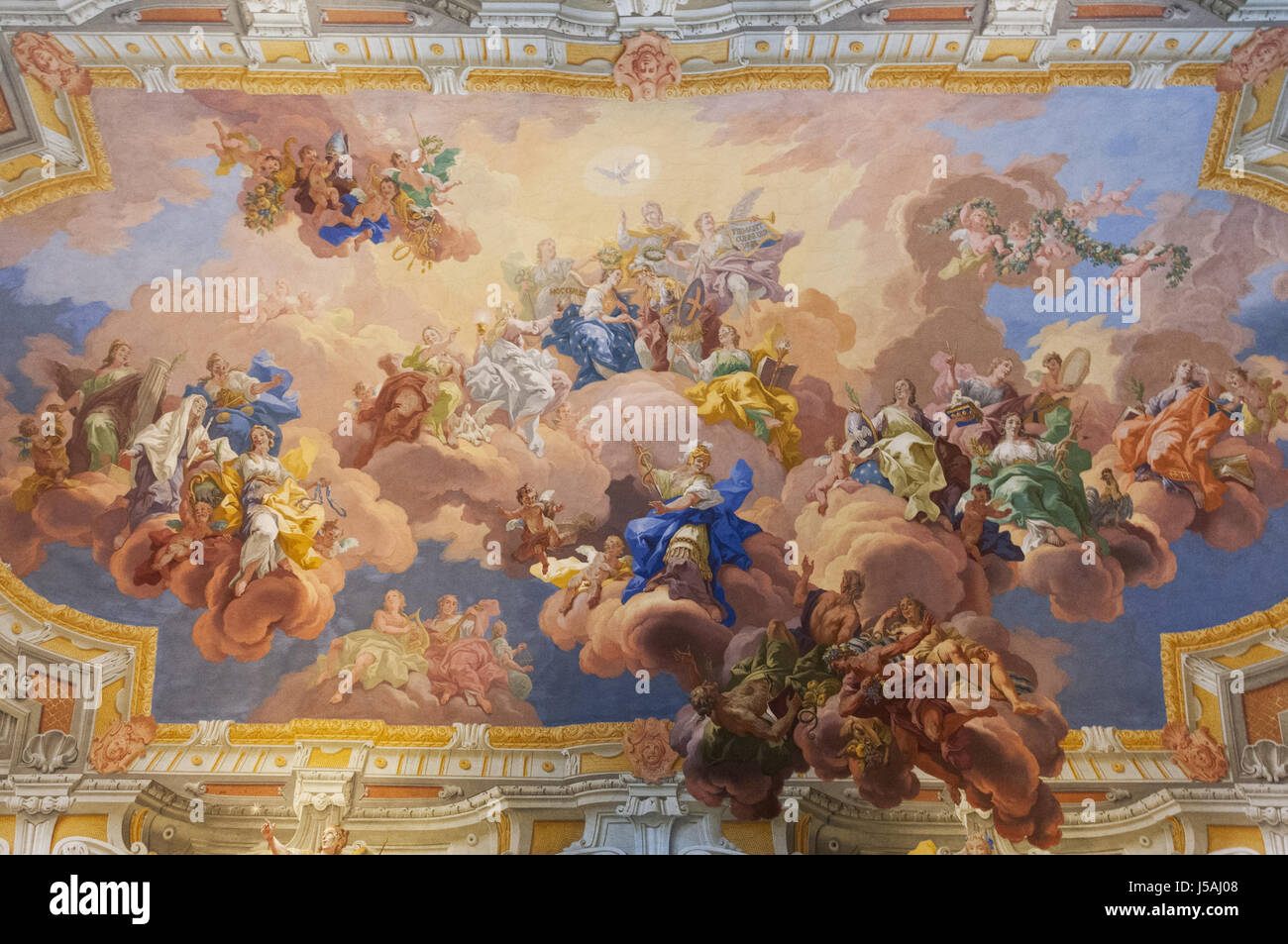 Austria, Sankt Florian, St Florian Monastery, 9th c, Baroque ...