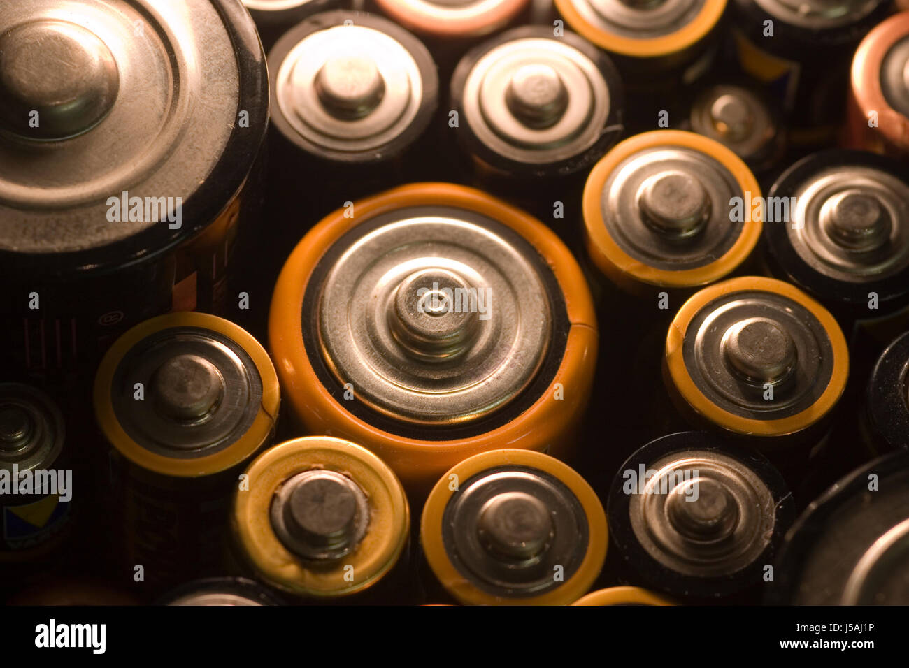 energy power electricity electric power metal circle plus minus contact ...